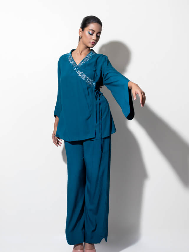 Symmetric Overlap Co-ord Set – The Outfit Club